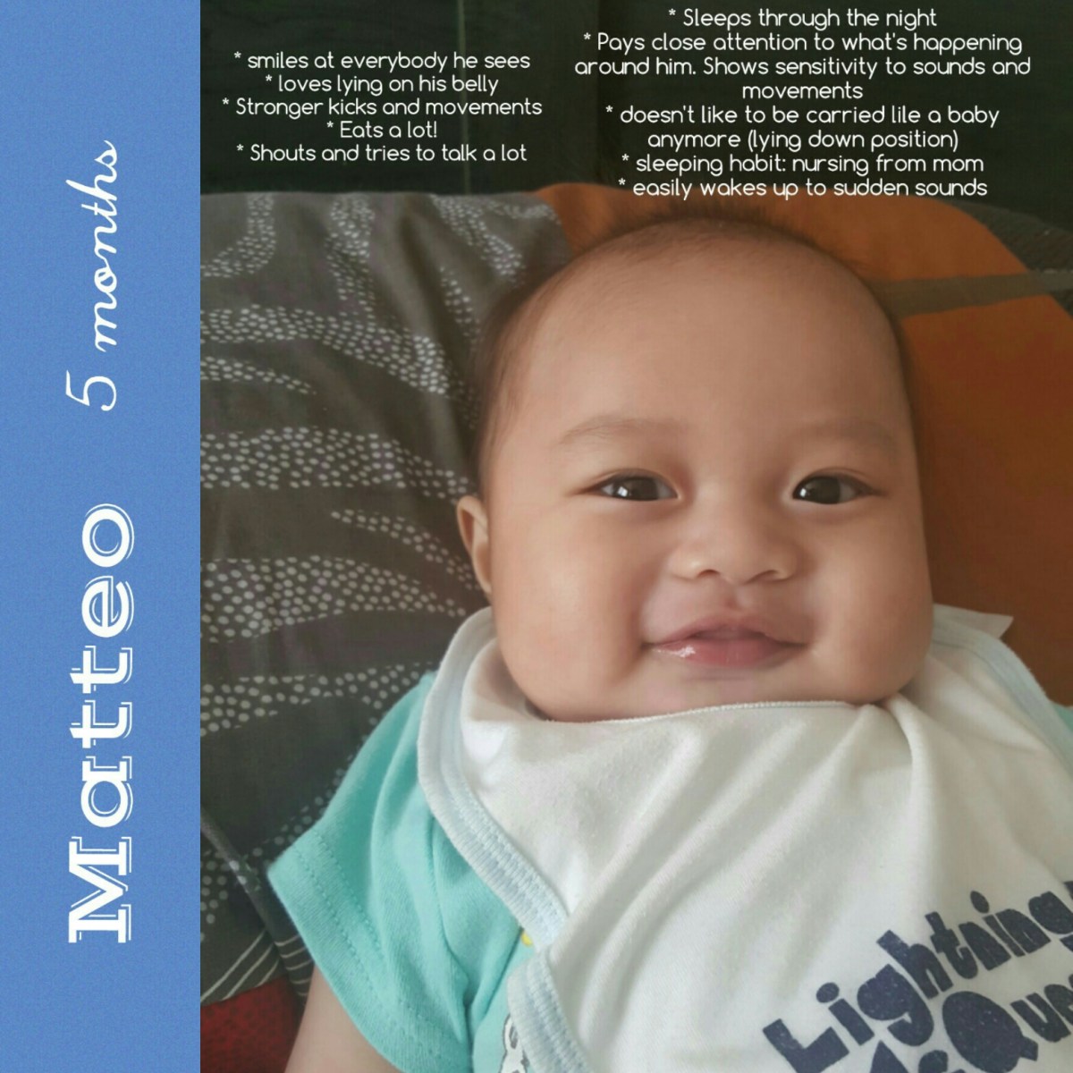 5 Months (Matteo) – Tina Talks